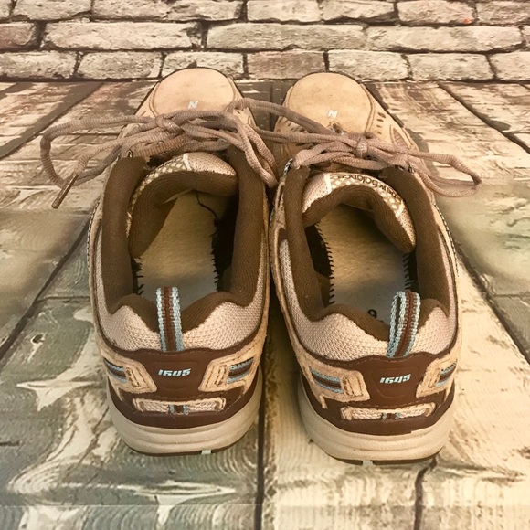 New Balance | Shoes | New Balance Rock Tone Tan Blue Walking Sneakers ...